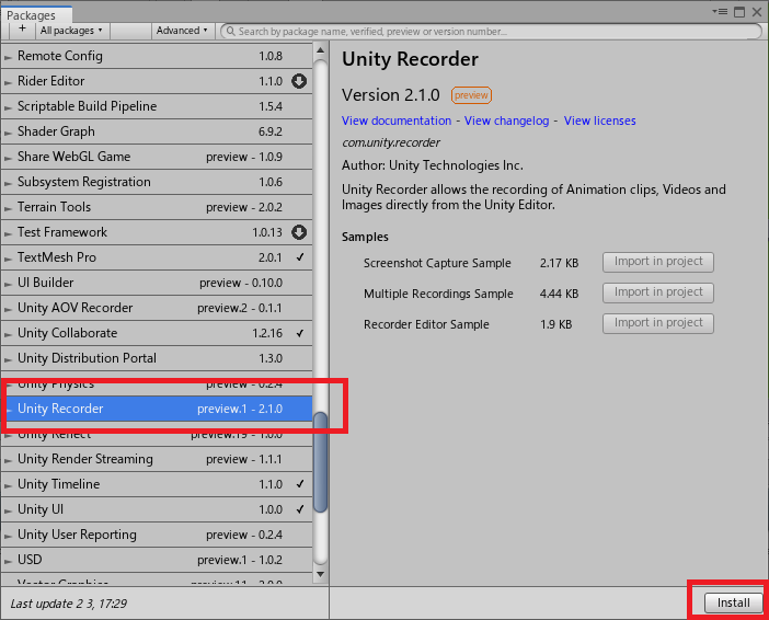 【Unity】Unity Recorderで360度動画を作成する | Amuse Tech Blog